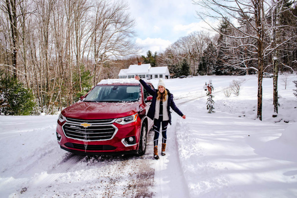 New England Escape | Test Driving The 2018 Chevrolet Traverse - Katie's ...