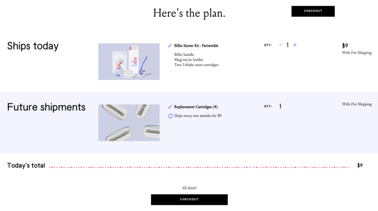 My In-Shower Shave Routine + Affordable Razor Subscription - Katie's Bliss