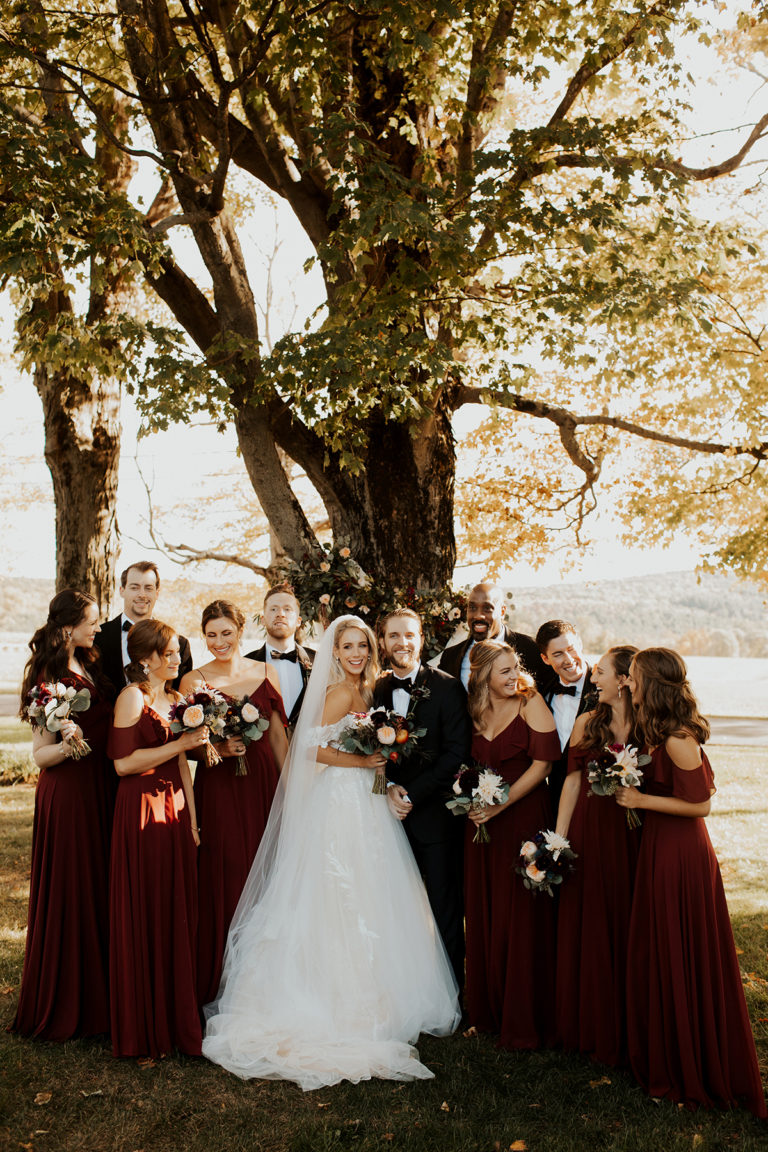 Wedding Reveal | Ceremony & Bridal Party Portraits | Katie's Bliss