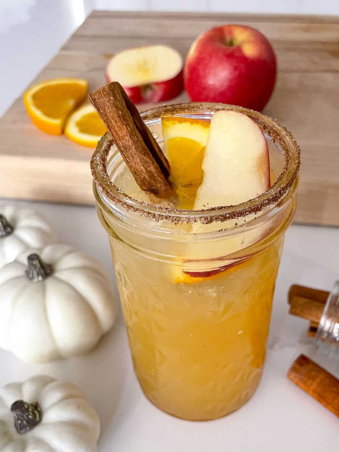 Spiced Apple Cider Punch Recipe - Katie's Bliss